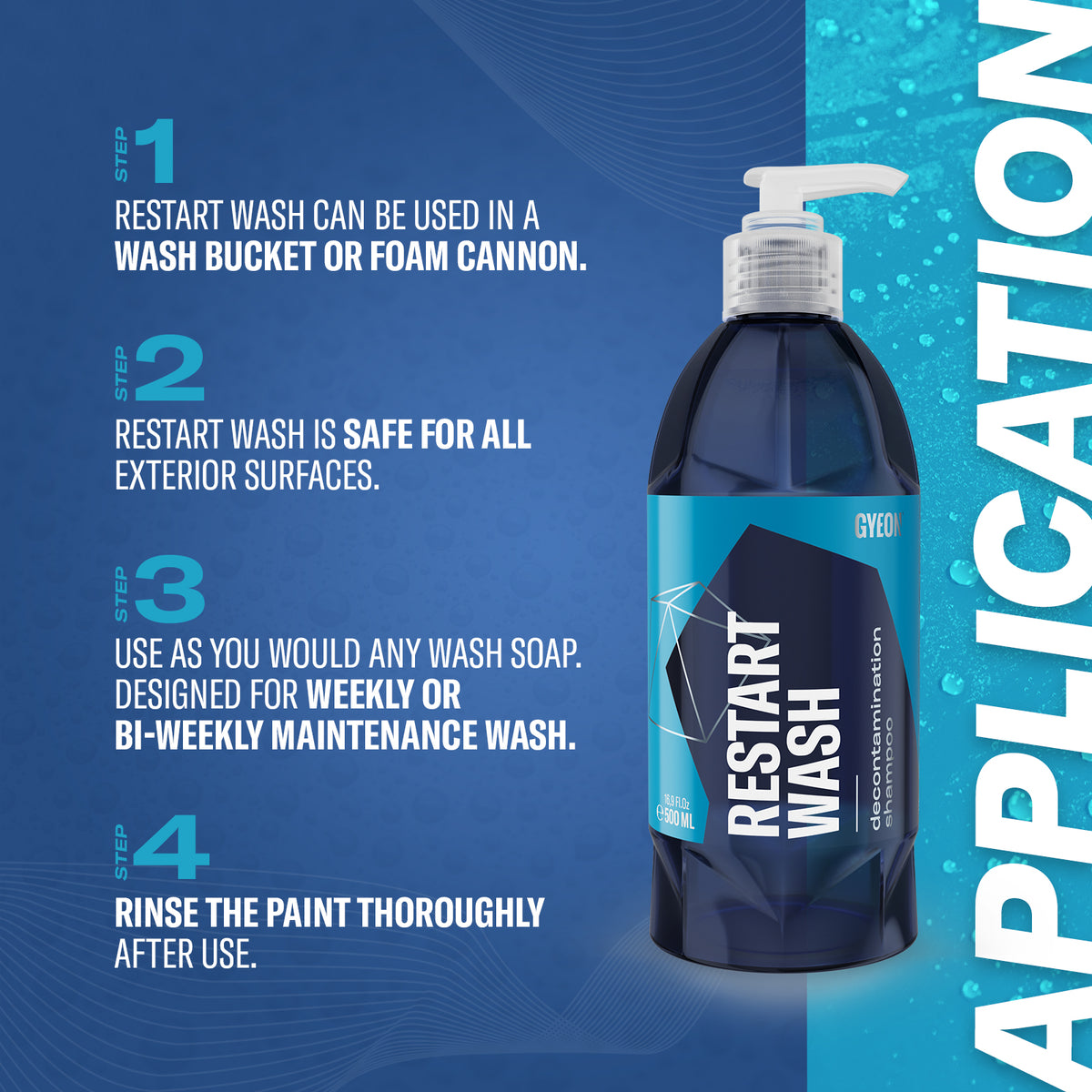 Q²M Restart Wash | Gyeon Quartz USA